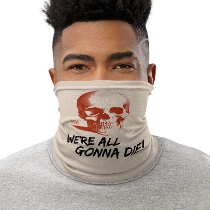 The Walking Dead Face Mask - Etsy