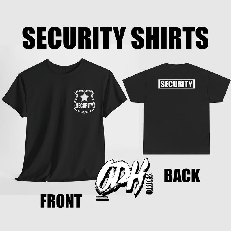 Security Guard Costume - Etsy