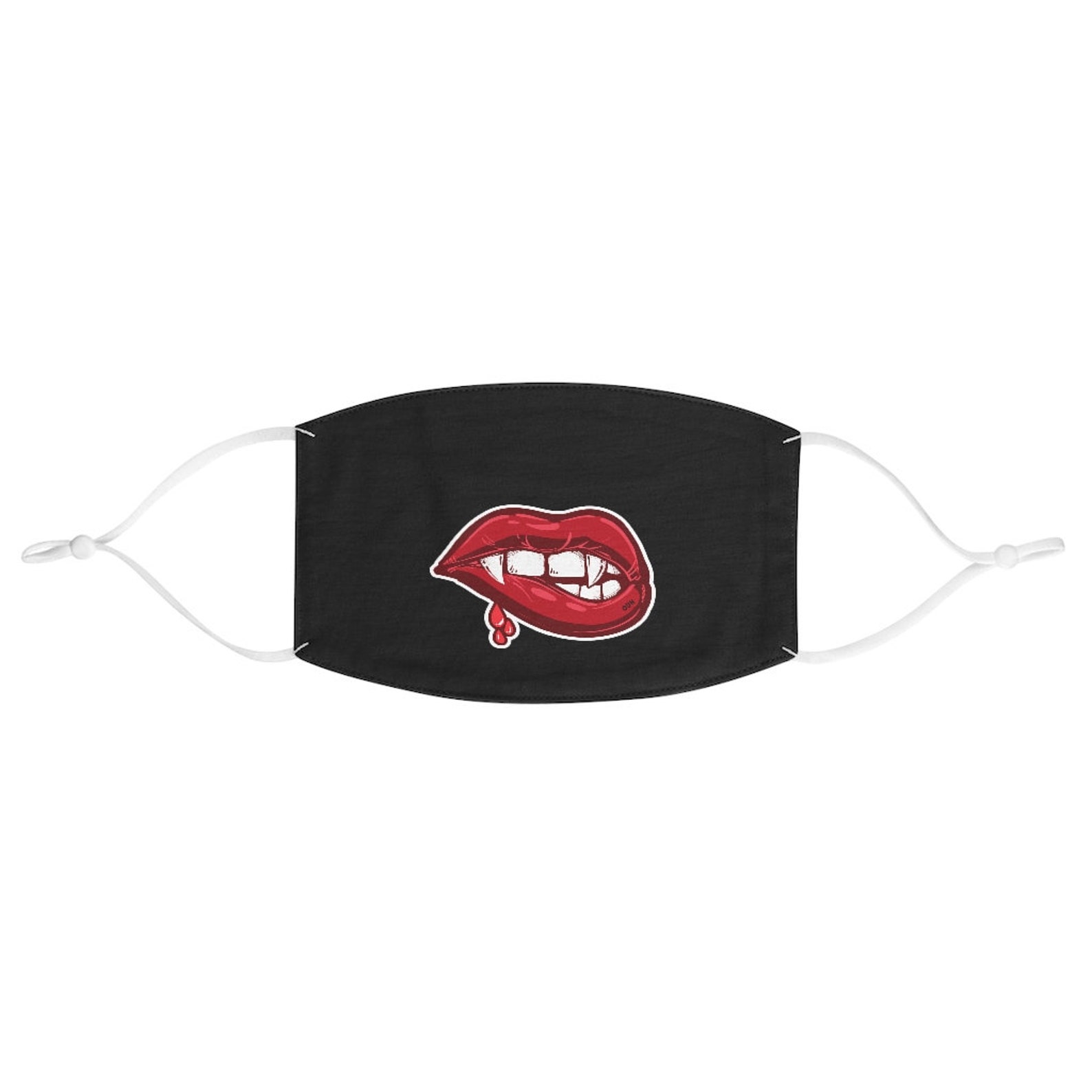 Vampire Mouth Face Mask Adjustable Face Mask Reusable Mask Washable ...
