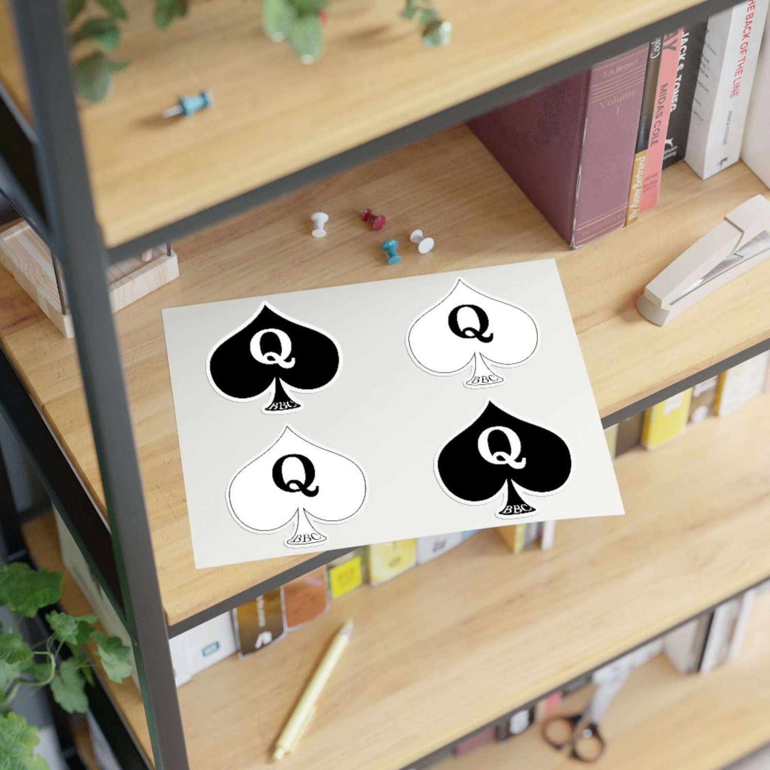 Queen of Spades Stickers, BBC Sticker, QOS Stickers, Hot Wife Stickers ...