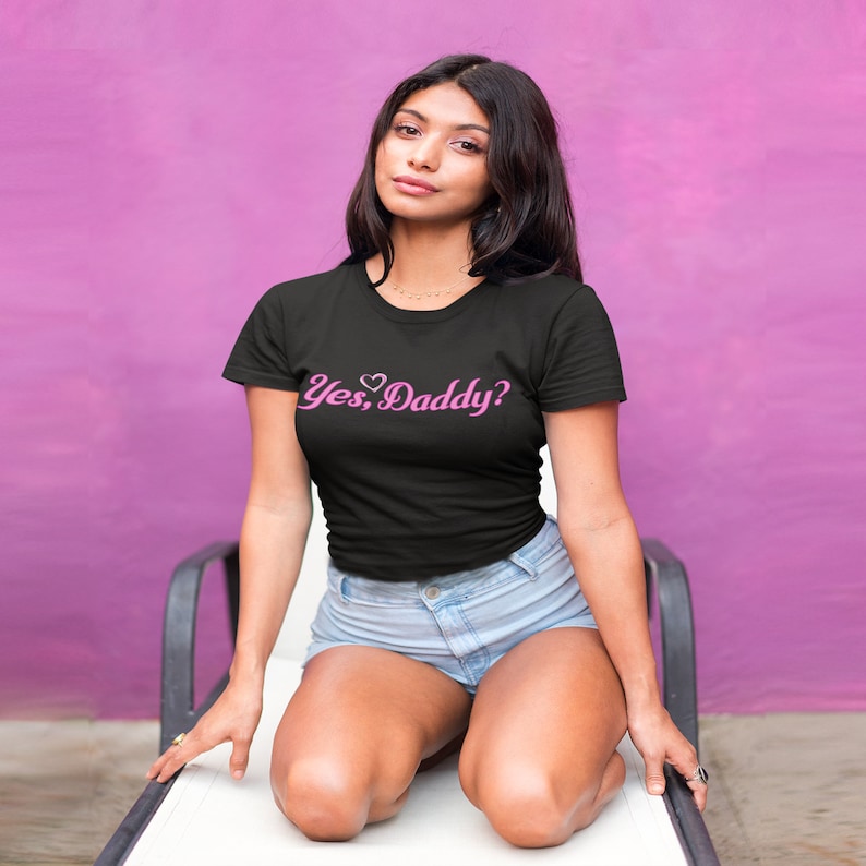 Yes Daddy T Shirt Sexy Shirt Cute Bdsm Shirt Kinky Shirt Bdsm Clothing