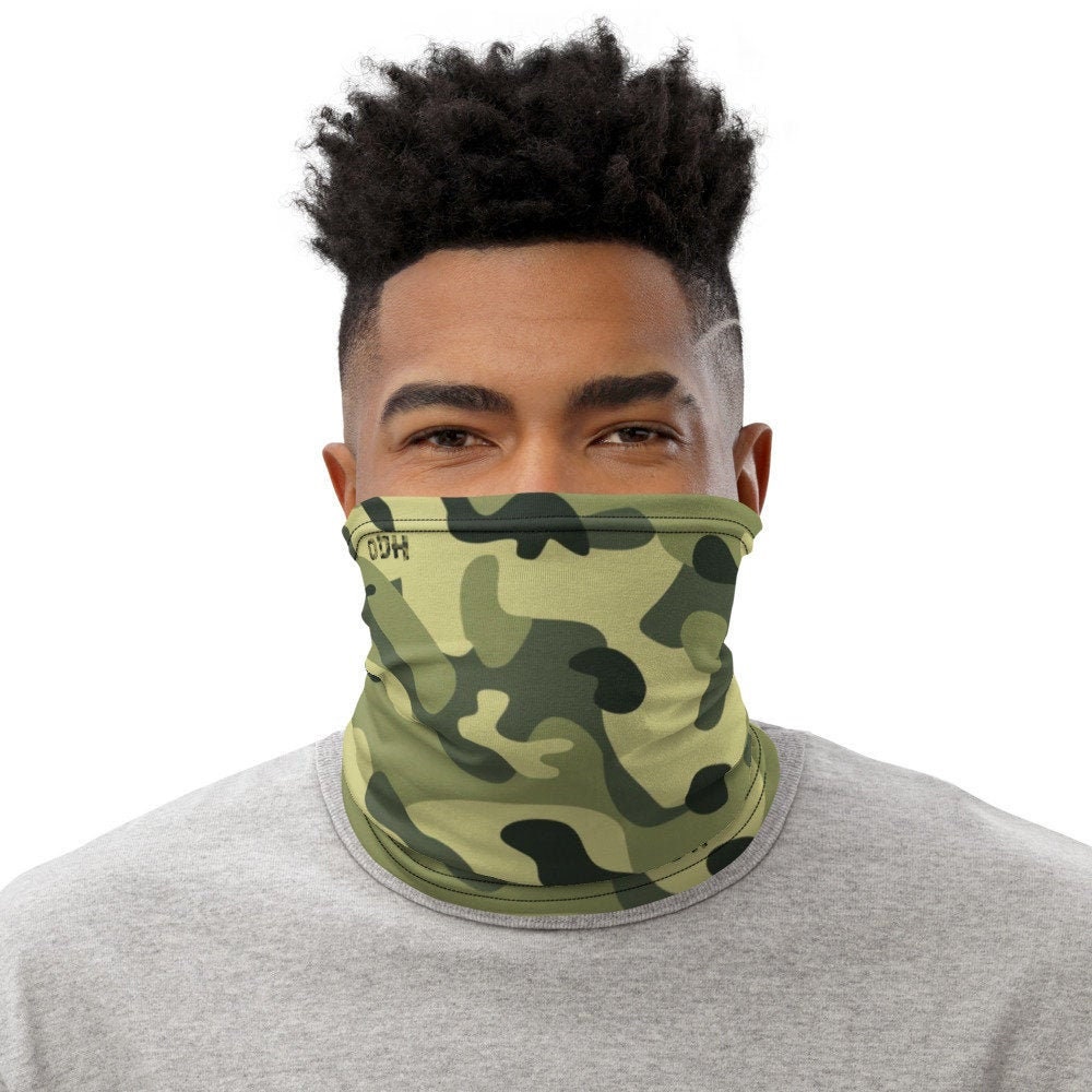 Camouflage Mask | Green Camouflage | Camo Neck Gaiter | Camo Face Mask ...
