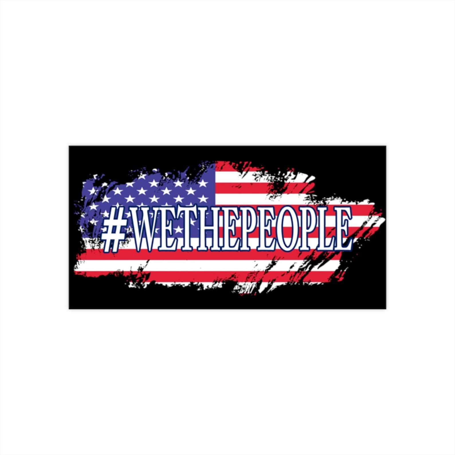 We the People Decal, We the People Bumper Stickers, Constitution Bumper ...