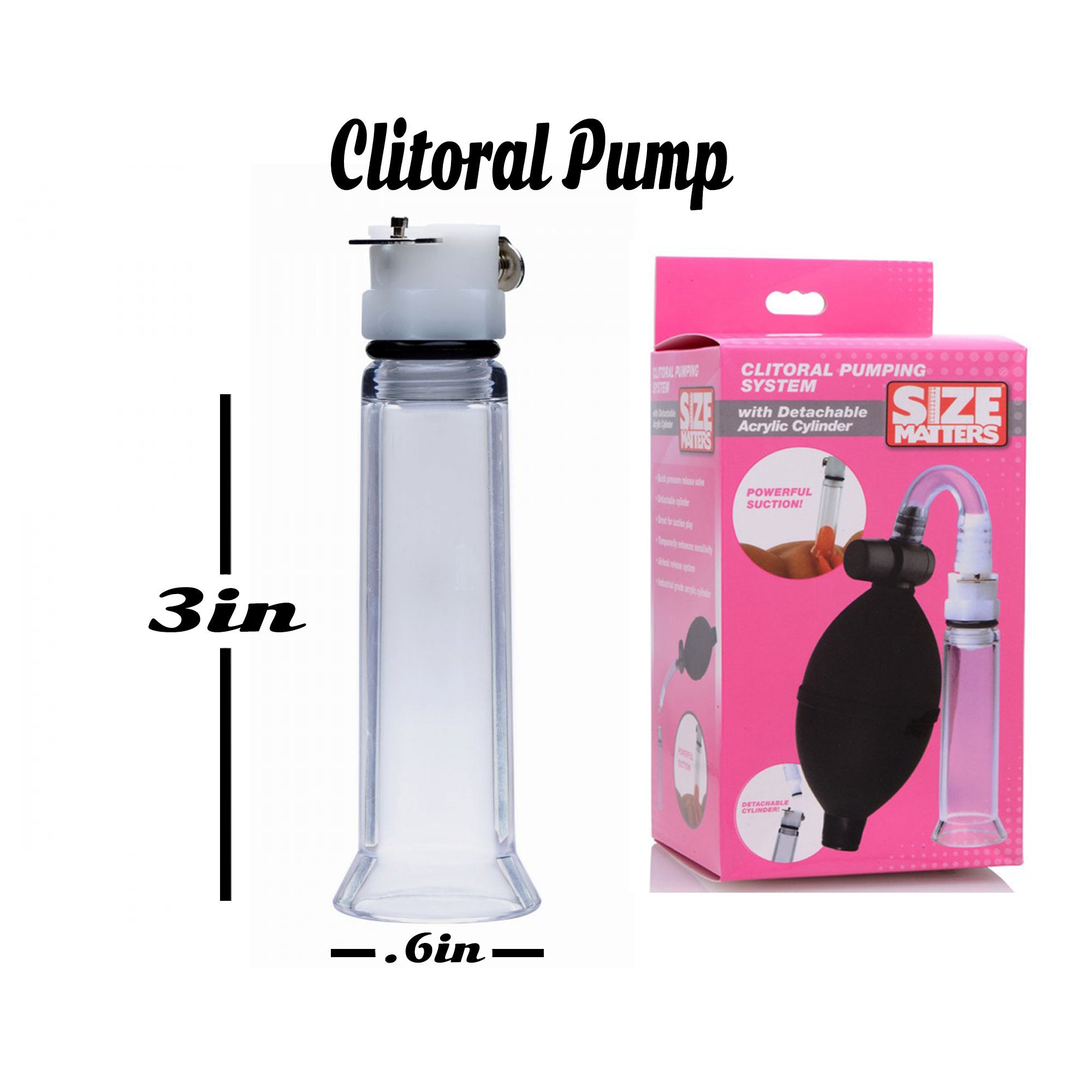 Clitoris Pump Clitoral Pump Clitoris Enlarger Clitoris & - Etsy