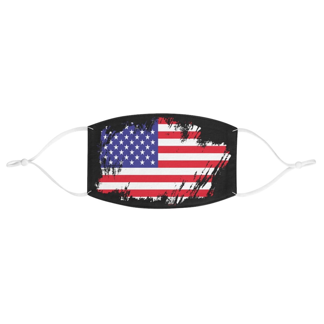 American Flag Mask | USA Flag Mask | 4th of July Mask | Patriotic Mask ...