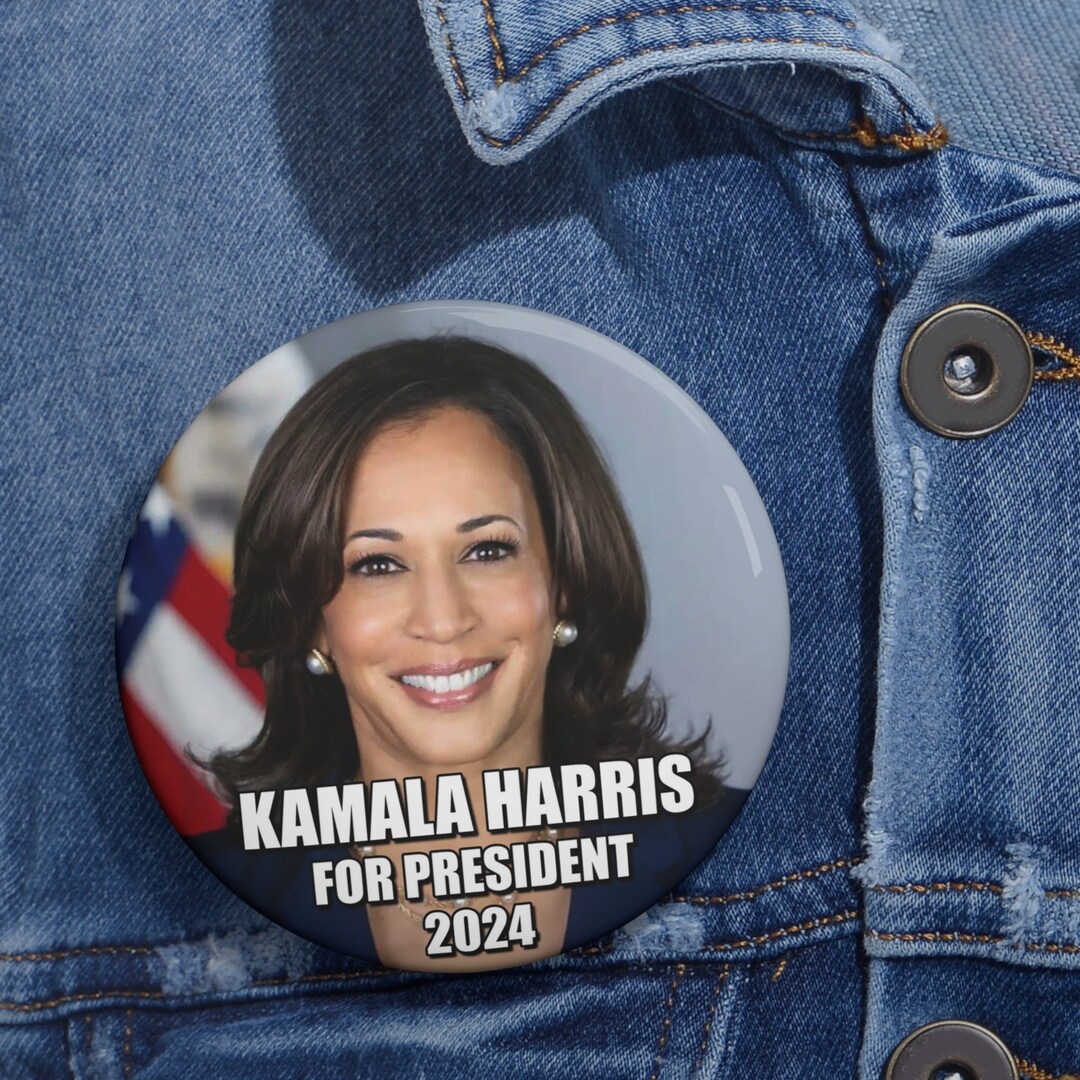 Kamala Harris 2024 Election Campaign Pin Buttons Democrat Button - Etsy UK
