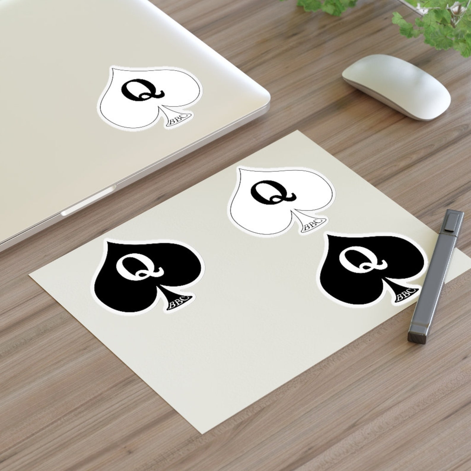 Queen of Spades Stickers, BBC Sticker, QOS Stickers, Hot Wife Stickers ...