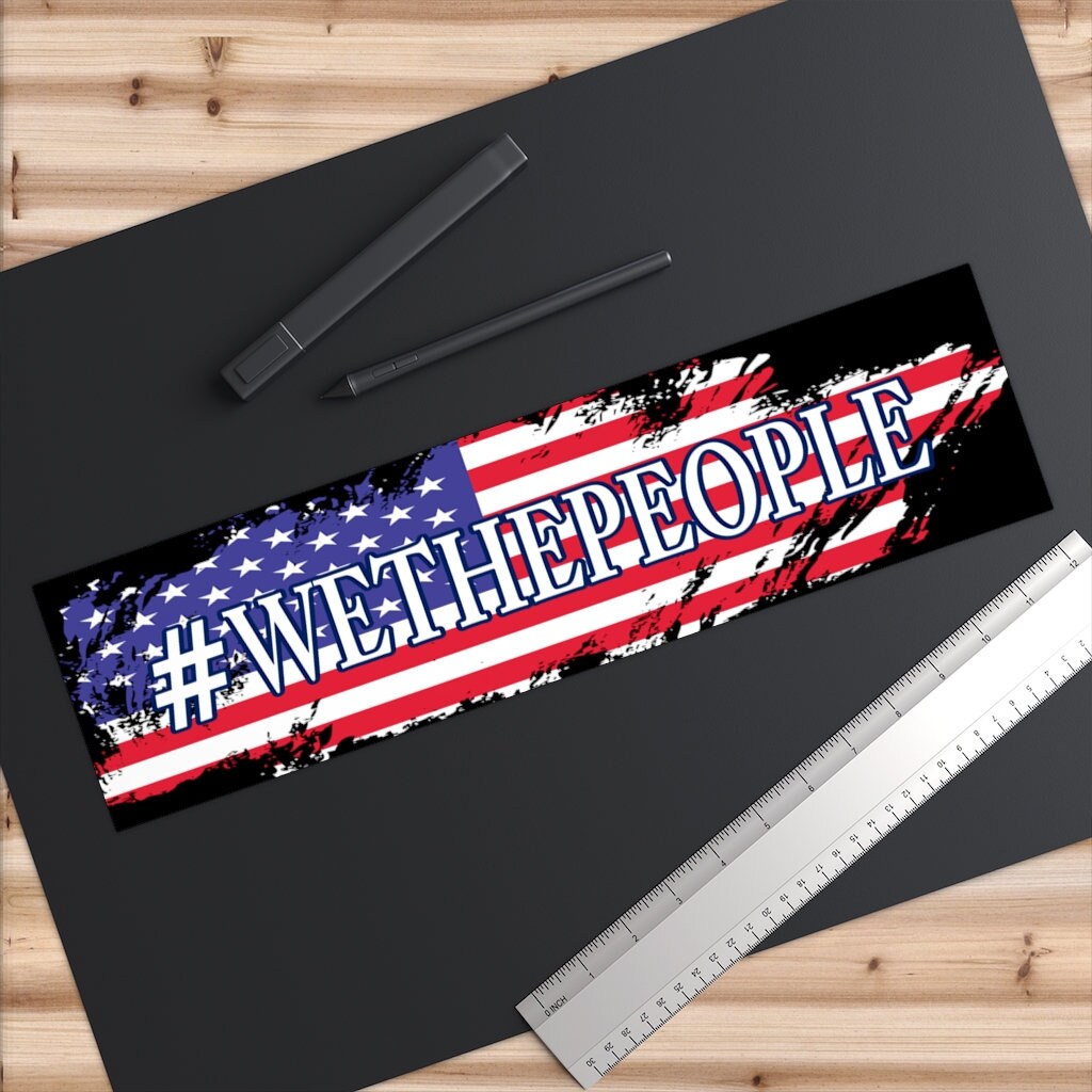 We the People Decal, We the People Bumper Stickers, Constitution Bumper ...