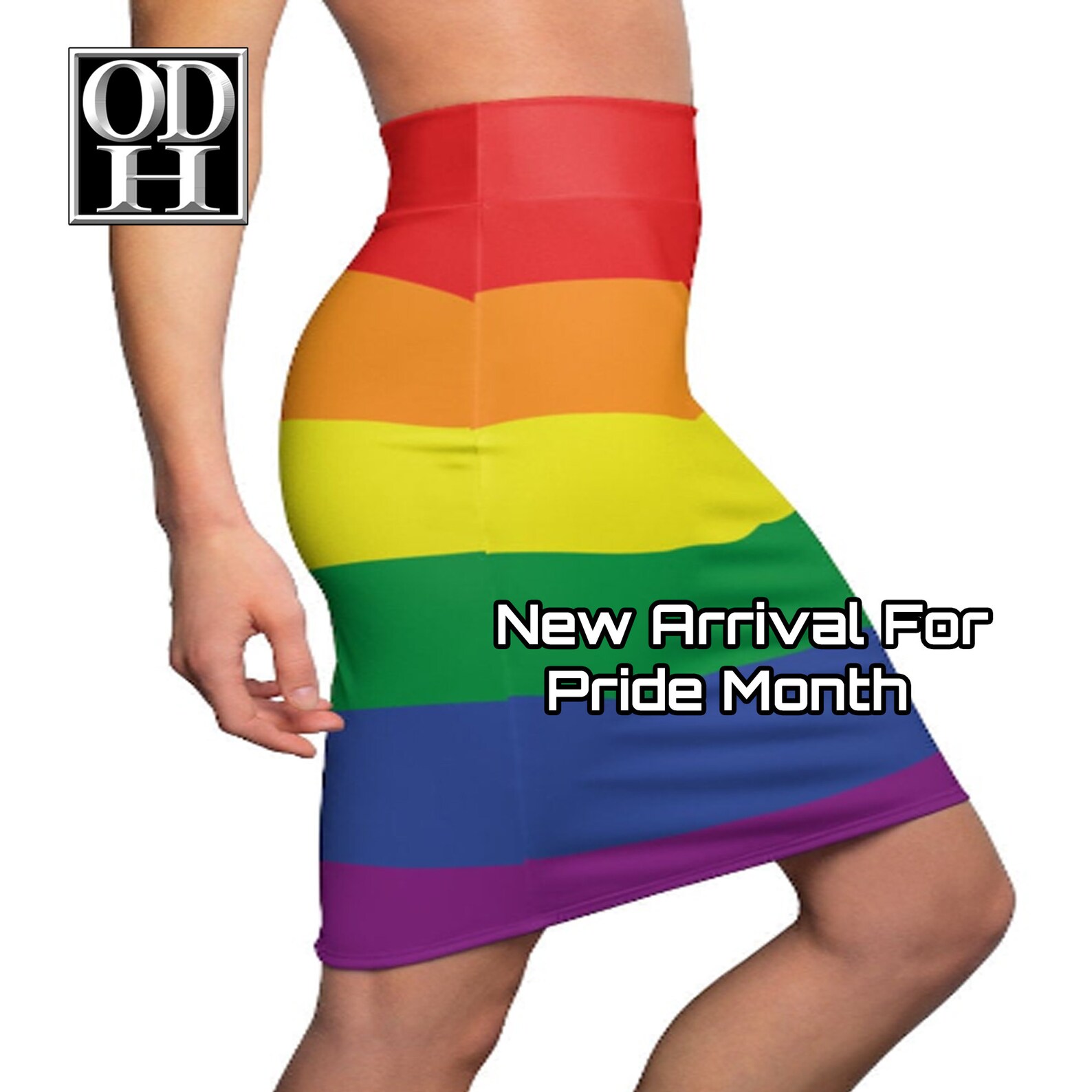 Lgbtq Flag Skirt Lgbtq Clothing Rainbow Skirt Gay Pride - Etsy