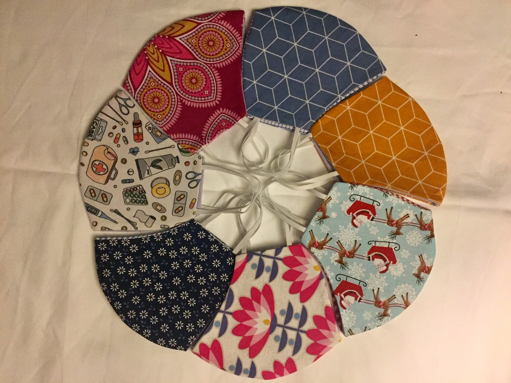 Maps Makeshift Mask, Cloth Mask, Cotton Mask, Mask, Washable, 1 Piece ...