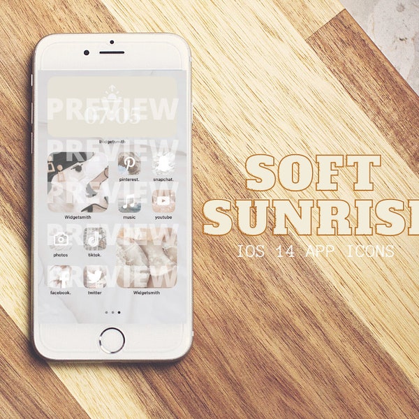 App Icons Sunset - Etsy