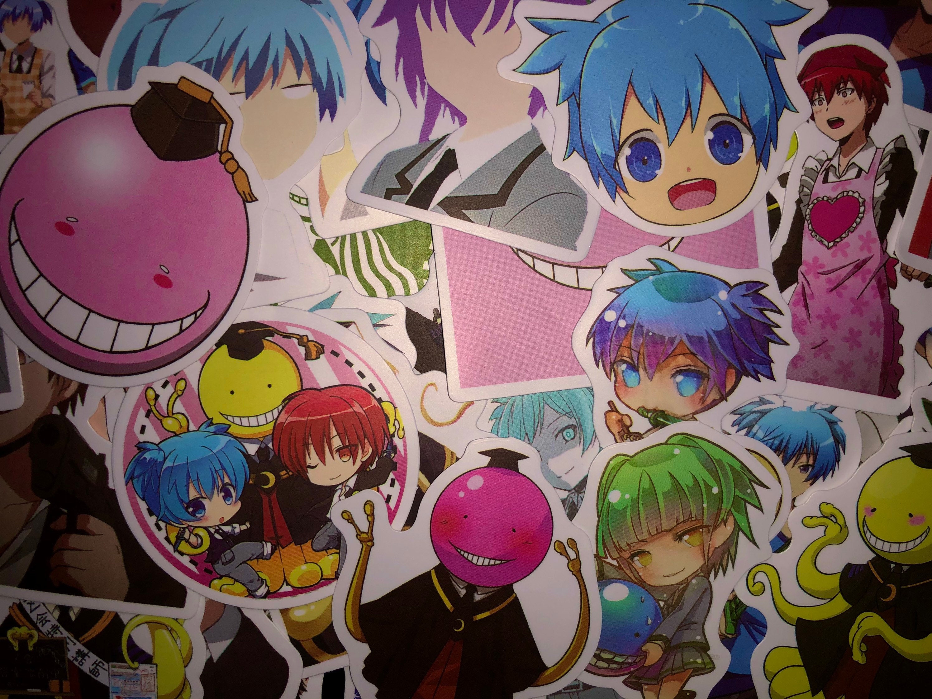 Random Anime Sticker Pack | Etsy