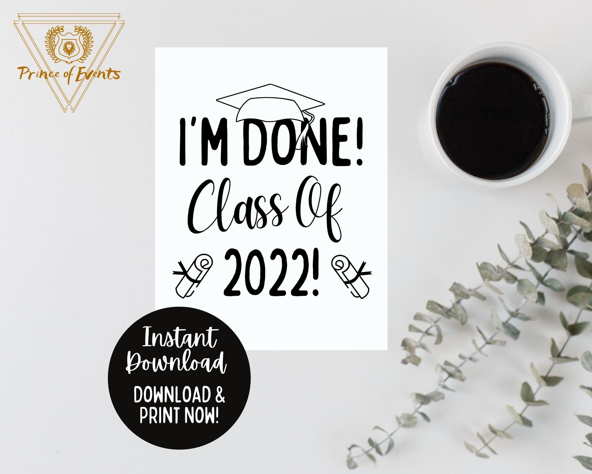Class of 2022 Sign | Etsy