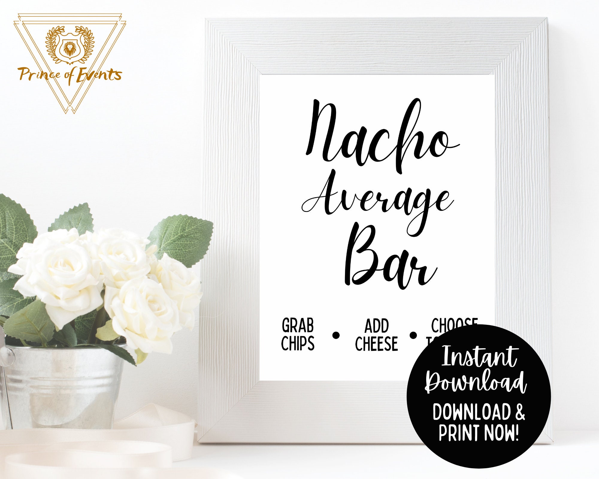 Nacho Average Bar Sign - Etsy