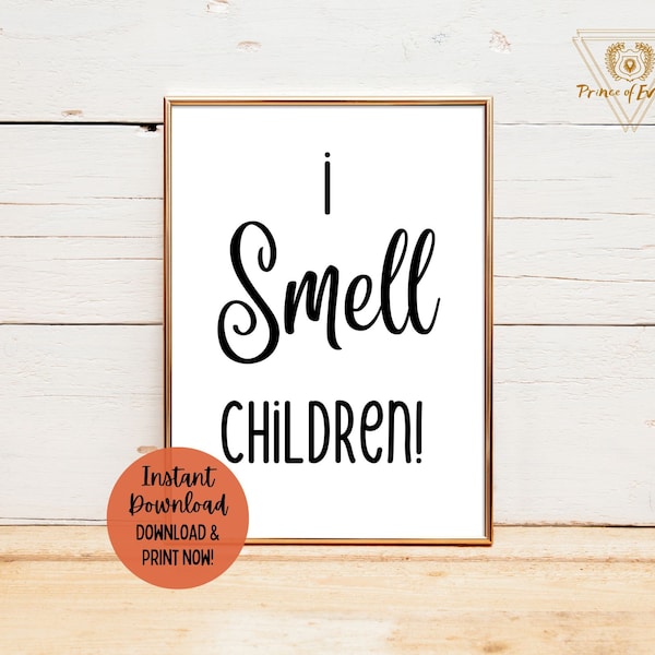 I Smell Children - Etsy