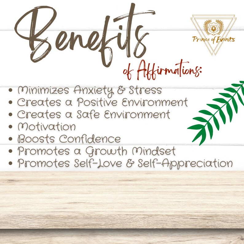 24 Boho-style Positive Affirmations - Etsy