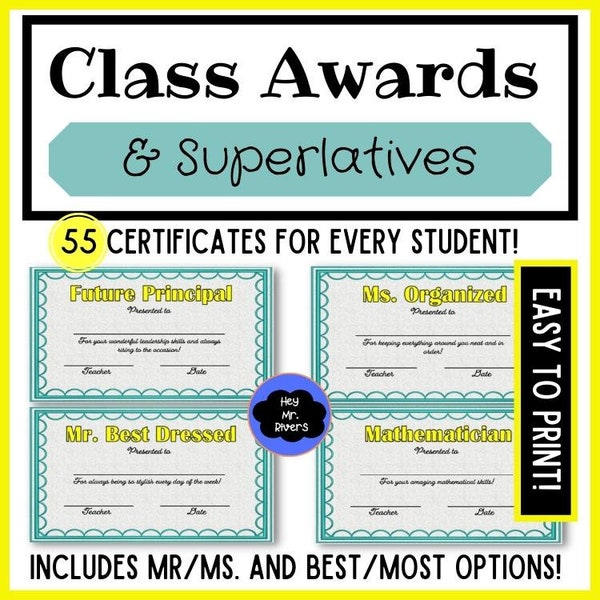 Funny Superlatives - Etsy