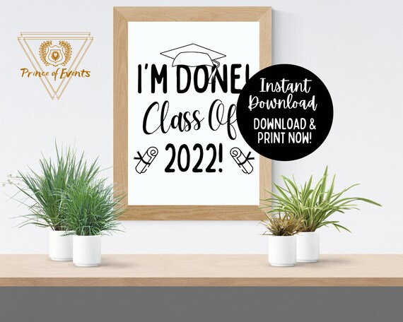 Class of 2022 Sign | Etsy