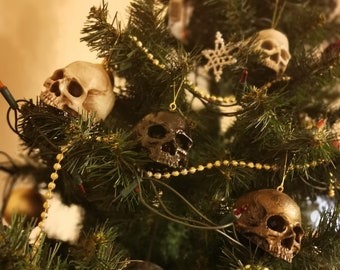 Skull Christmas Tree Topper - Etsy