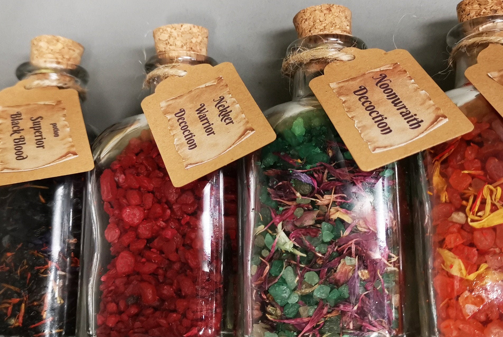 The Witcher Potions Bath Salts Handmade Bath Products Gifts - Etsy UK