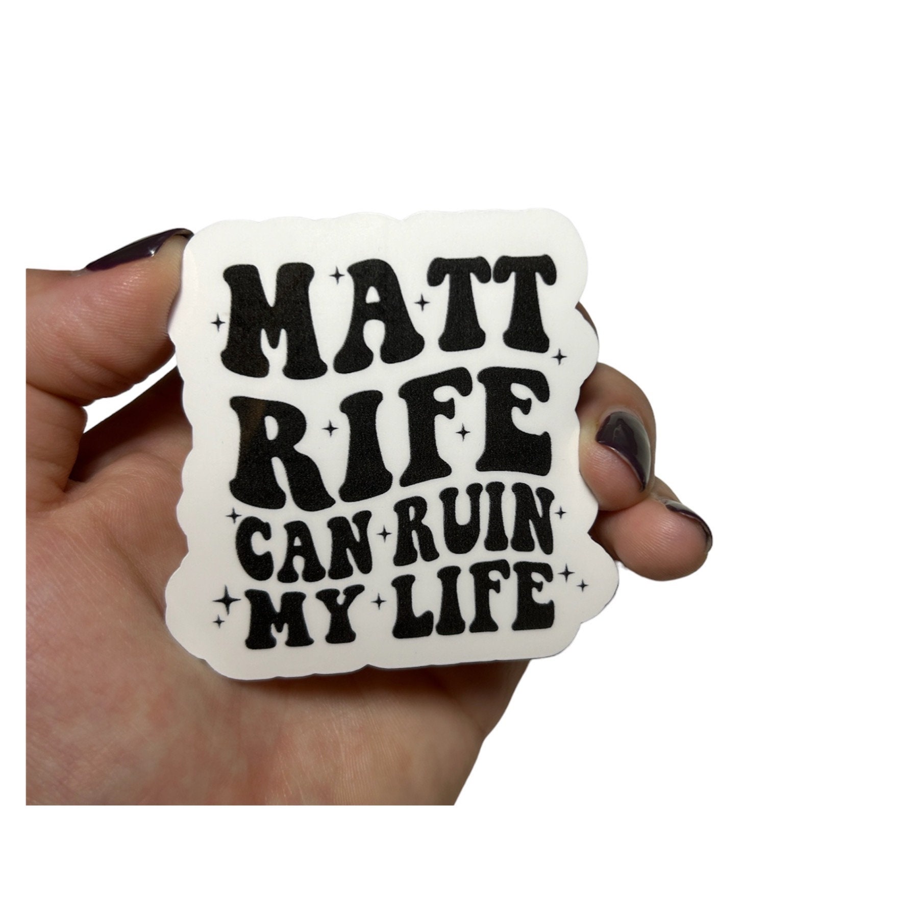 Matt Rife Stickers Vinyl Laminated Sticker Laptop Sticker - Etsy
