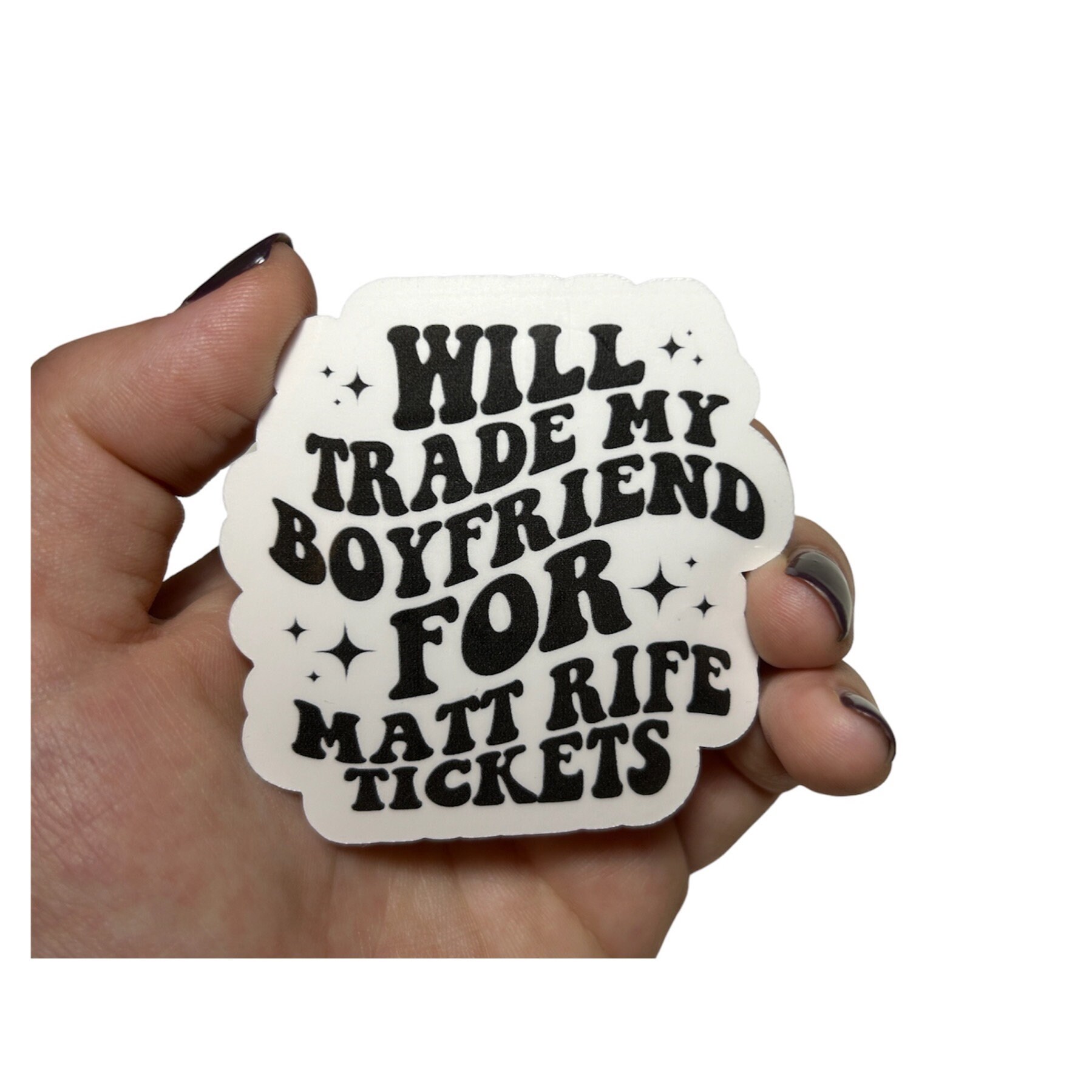 Matt Rife Stickers, Vinyl Laminated Sticker, Laptop Sticker, Water ...