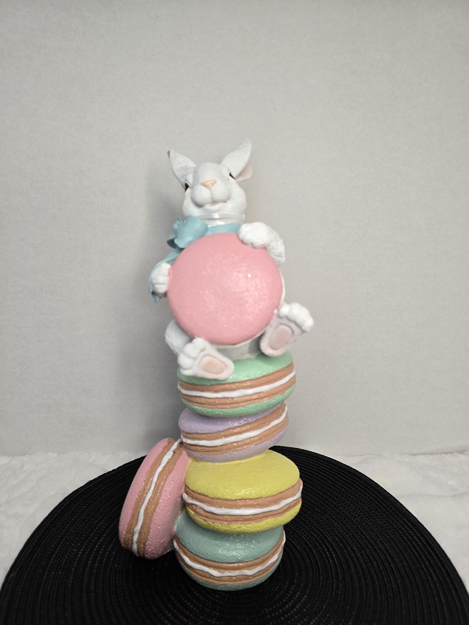 Easter Bunny With Macaroons, Easter Bunny, Easter Pastel Decorations ...
