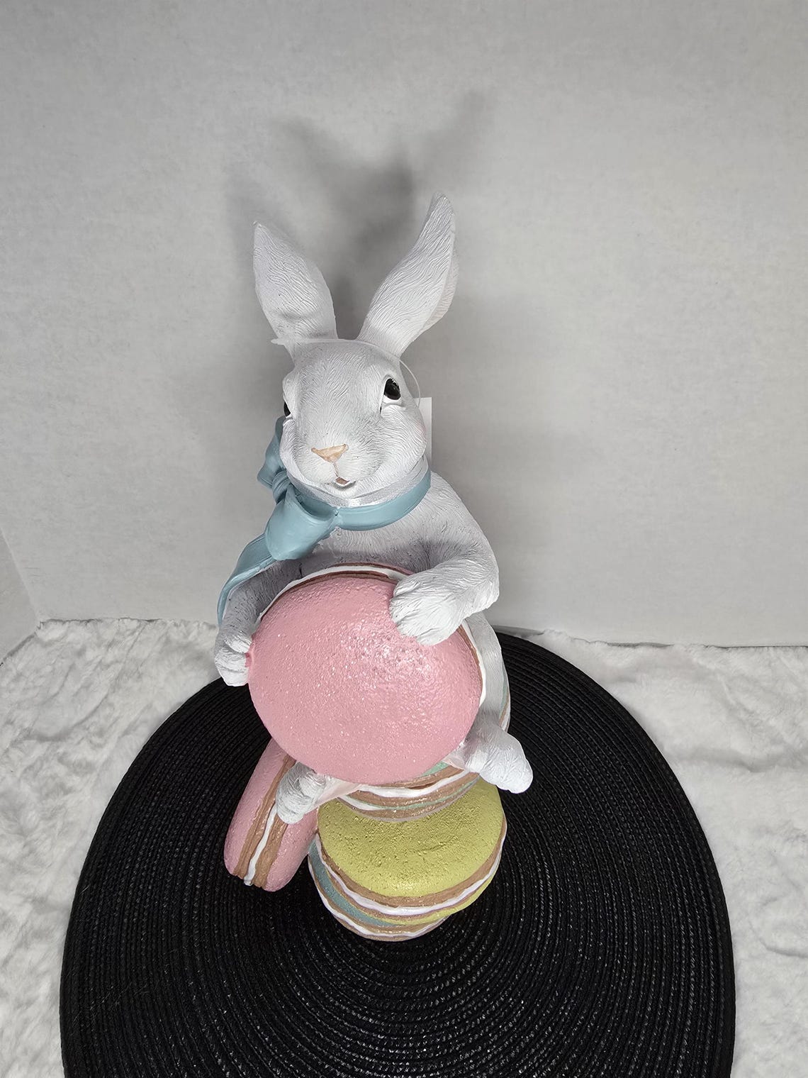 Easter Bunny With Macaroons, Easter Bunny, Easter Pastel Decorations ...