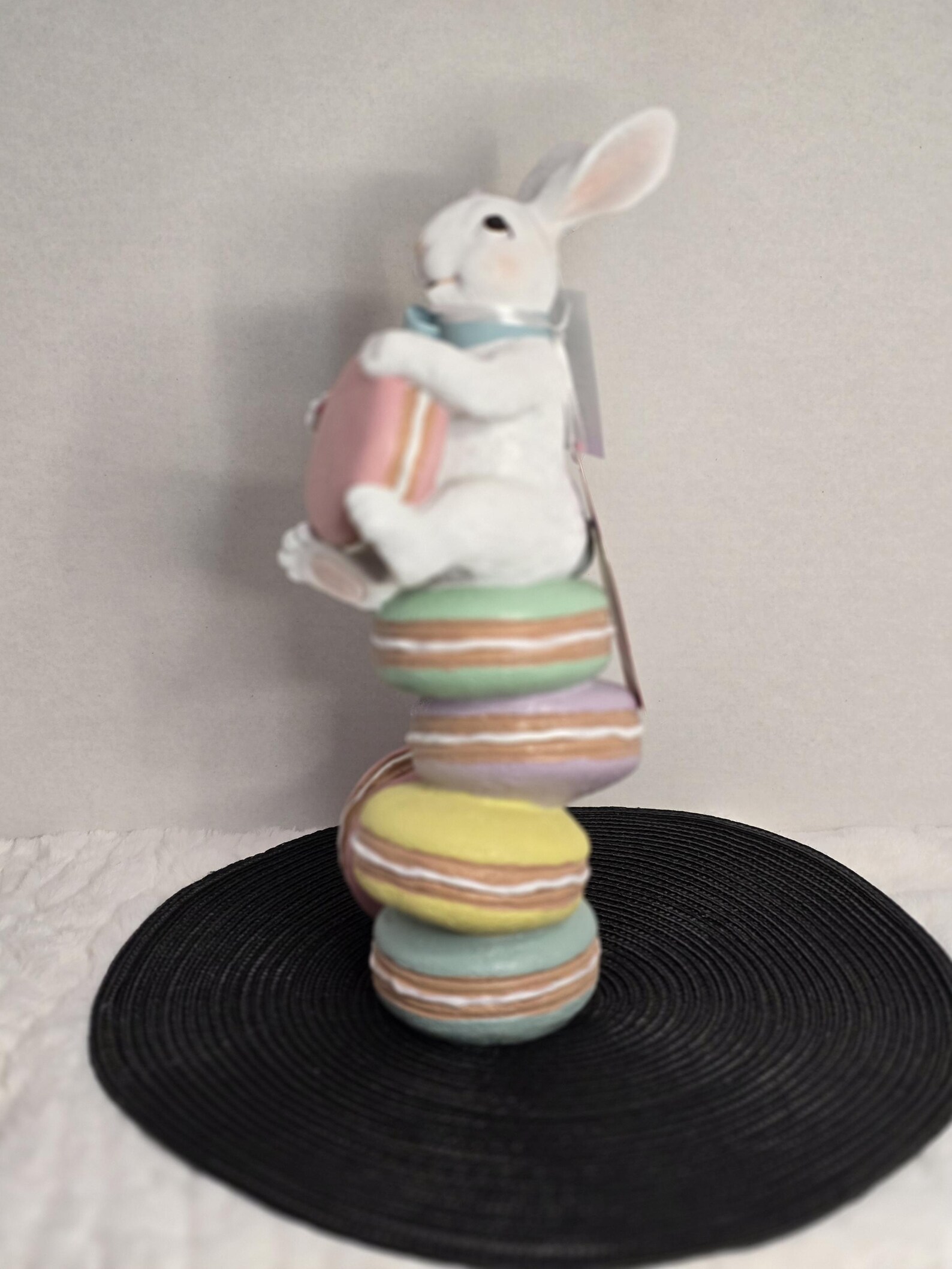 Easter Bunny With Macaroons, Easter Bunny, Easter Pastel Decorations ...