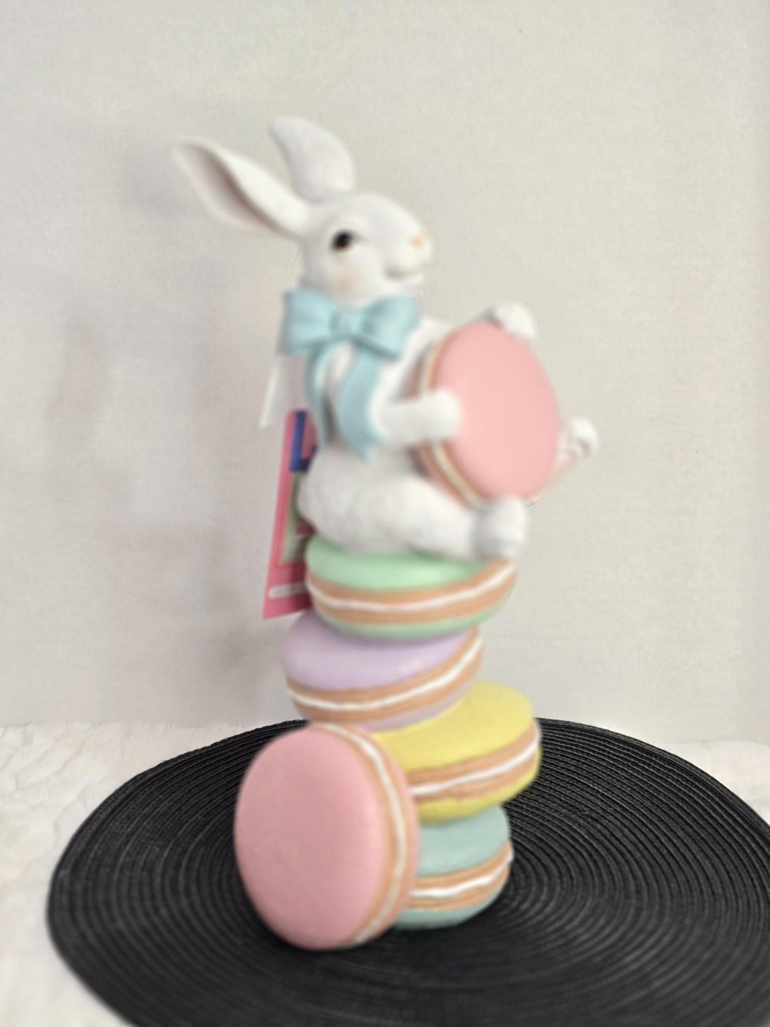 Easter Bunny With Macaroons, Easter Bunny, Easter Pastel Decorations ...