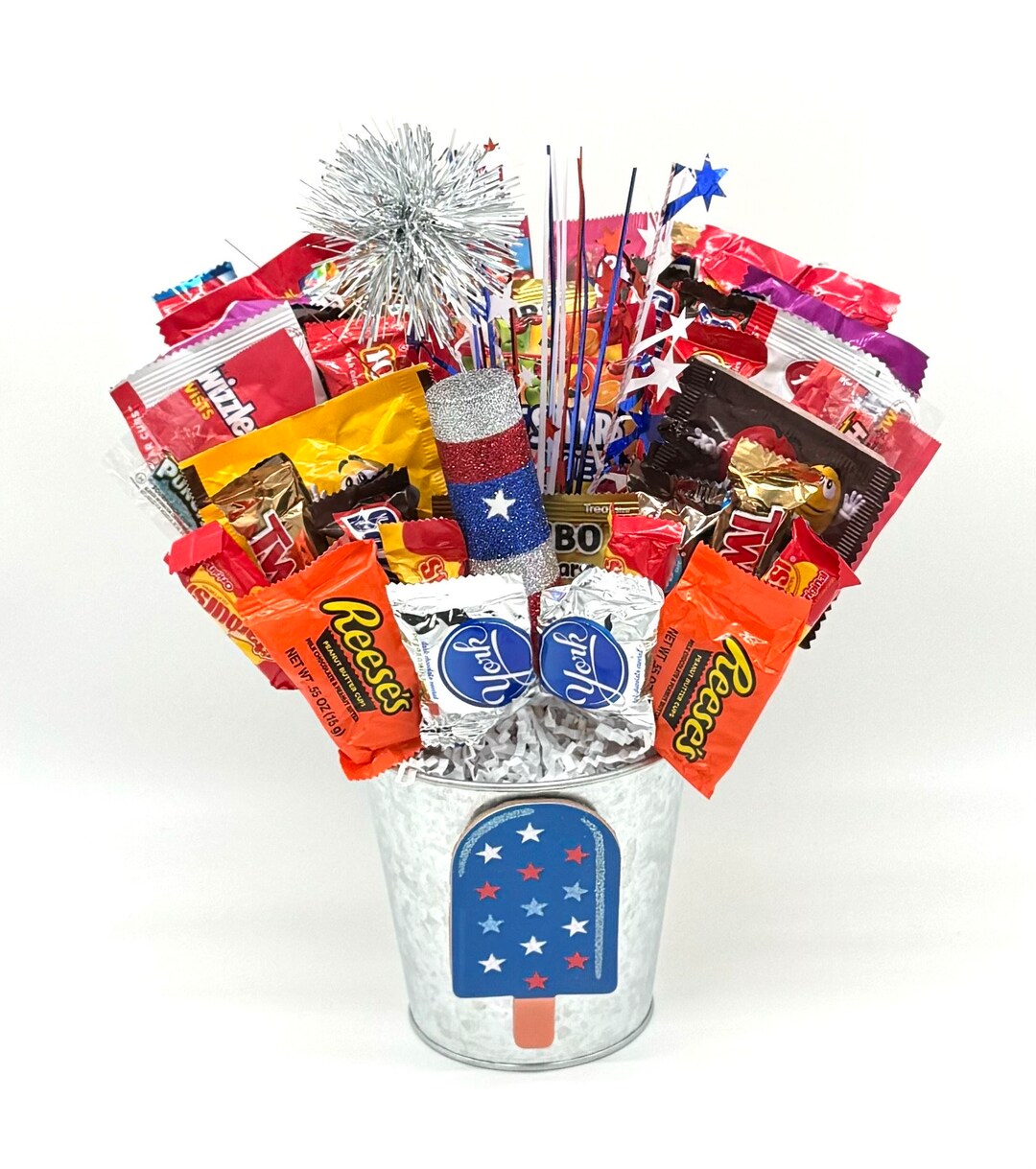 Patriotic Candy Bouquet, Patriotic Gift, Election Year Gift, Gift ...