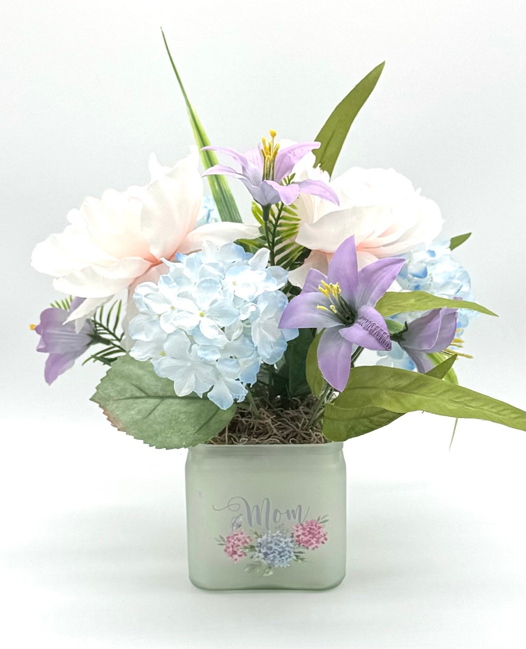 Mom Flower Bouquet, Gift for Mom, Spring Flowers, Summer Flower Bouquet ...