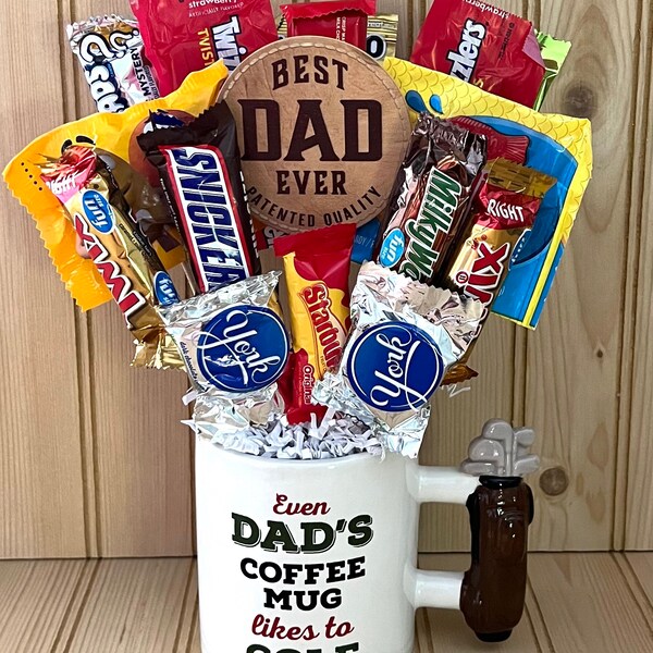 Candy Mug Arrangement - Etsy