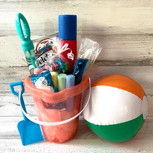Summer Toys and Snacks, Summer Gift Basket, Kid Gift Basket, Summer ...