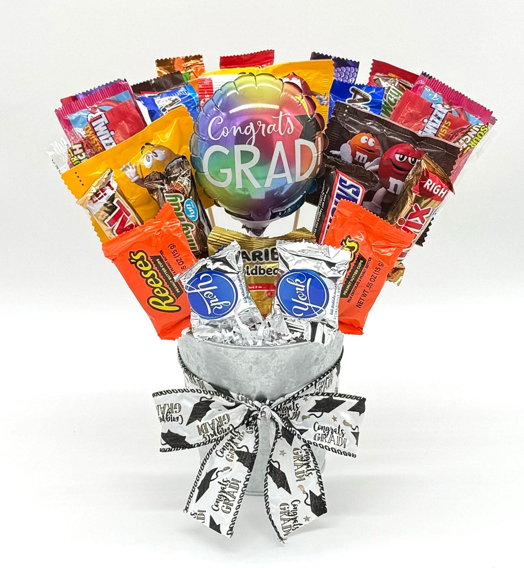 Graduation Gift, Graduation Candy Bouquet, Graduation Gift Basket ...