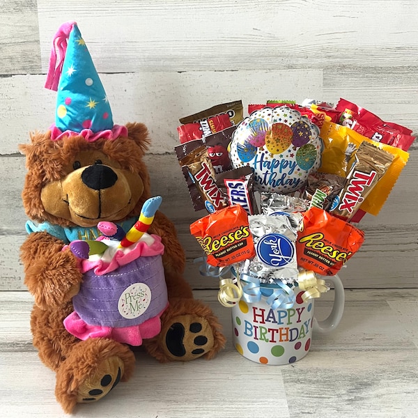 Candy Mug Arrangement - Etsy