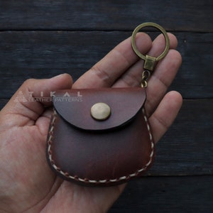 Key Ring Pattern, Coin Purse Pattern, Leather Pattern, Leather Pattern ...