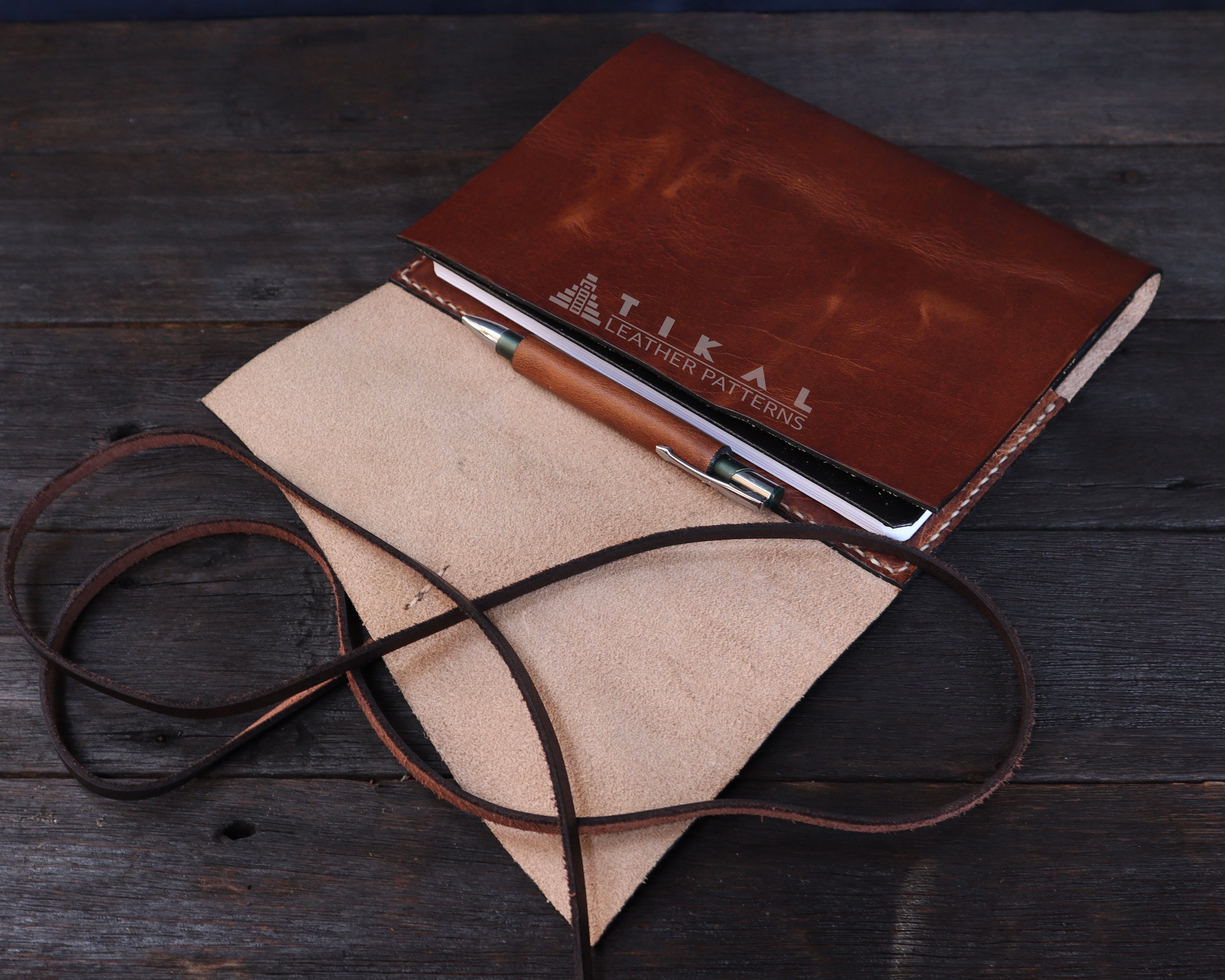 A5 Leather Journal Cover Pattern: 6mm Stitching (PDF Download) - Etsy