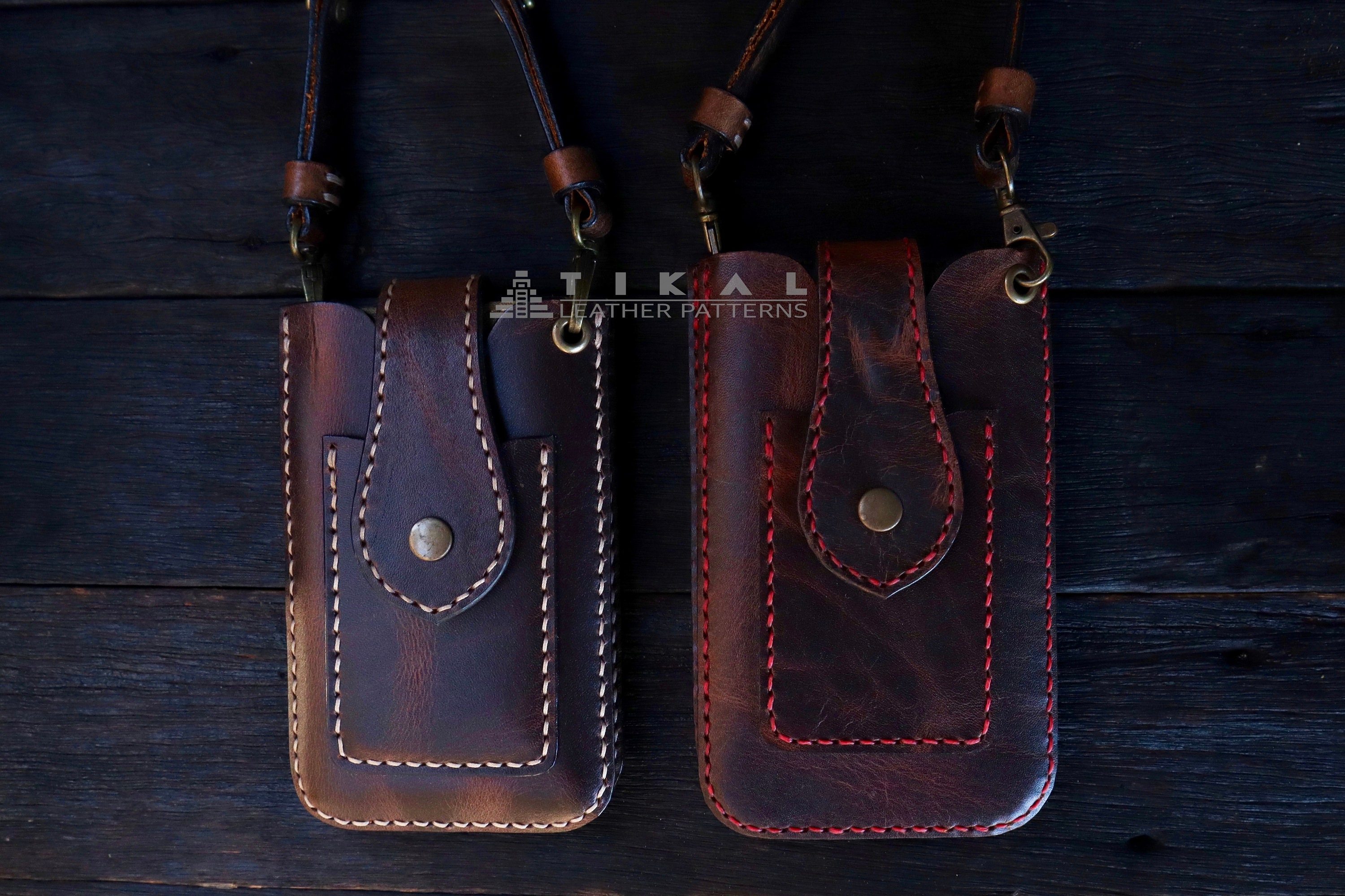 Leather Smartphone Pouch Pattern With Cardholder (PDF Download) - Etsy