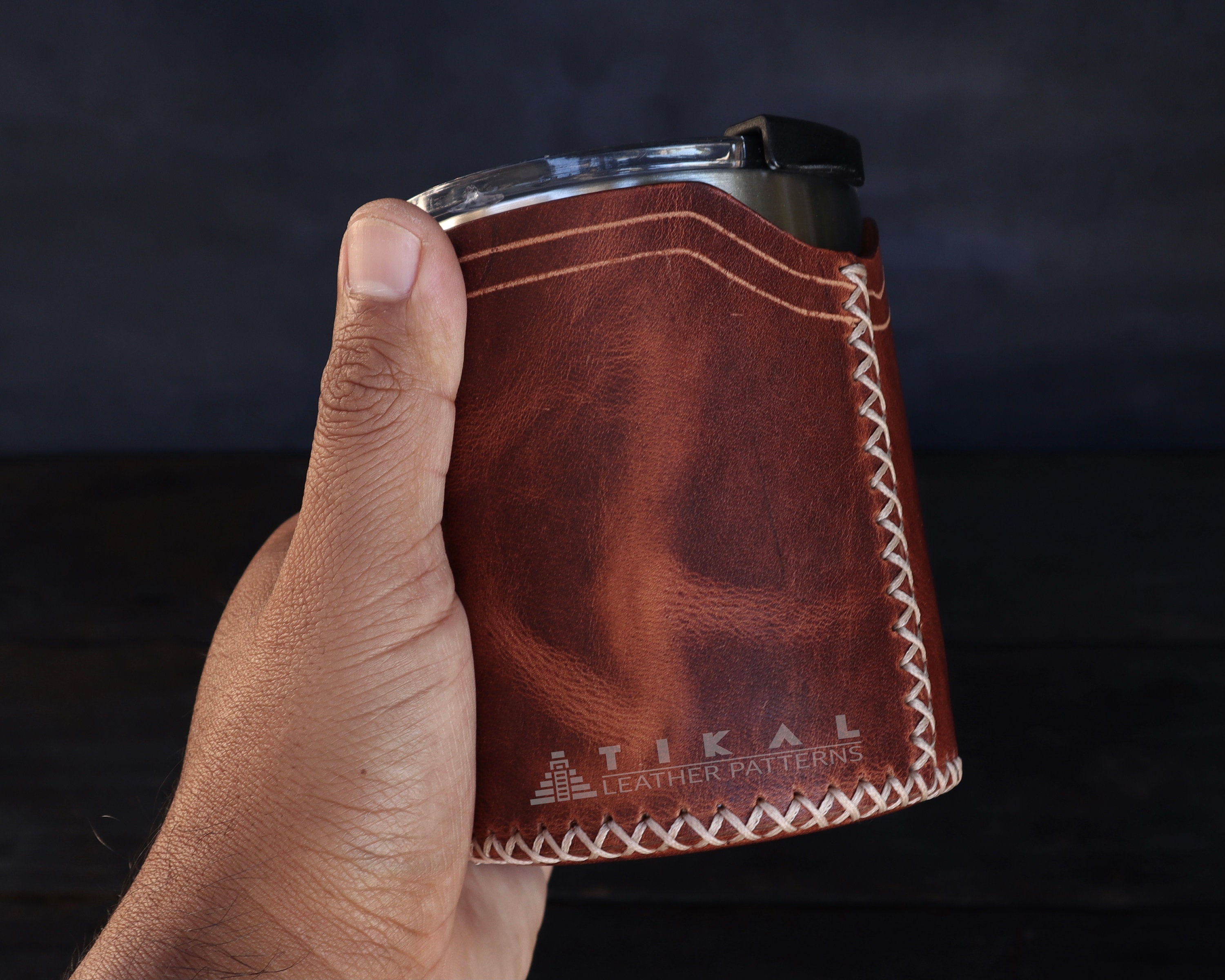 Leather Cover Pattern for YETI Rambler 10oz Lowball 295ml - Etsy