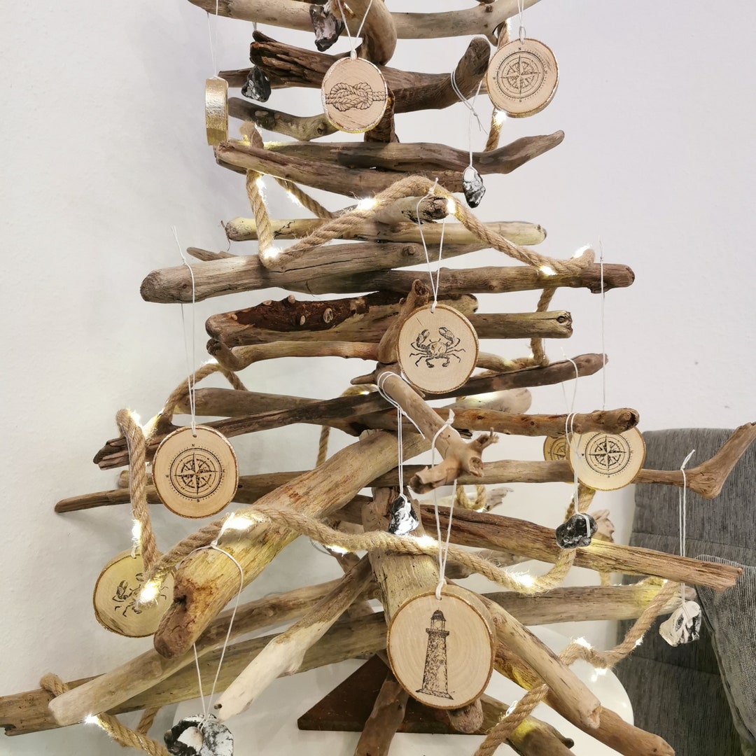 Rope Fairy Lights for the Sustainable Driftwood Tree From the Island of ...
