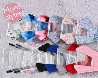 Transparent Face Mask | Etsy