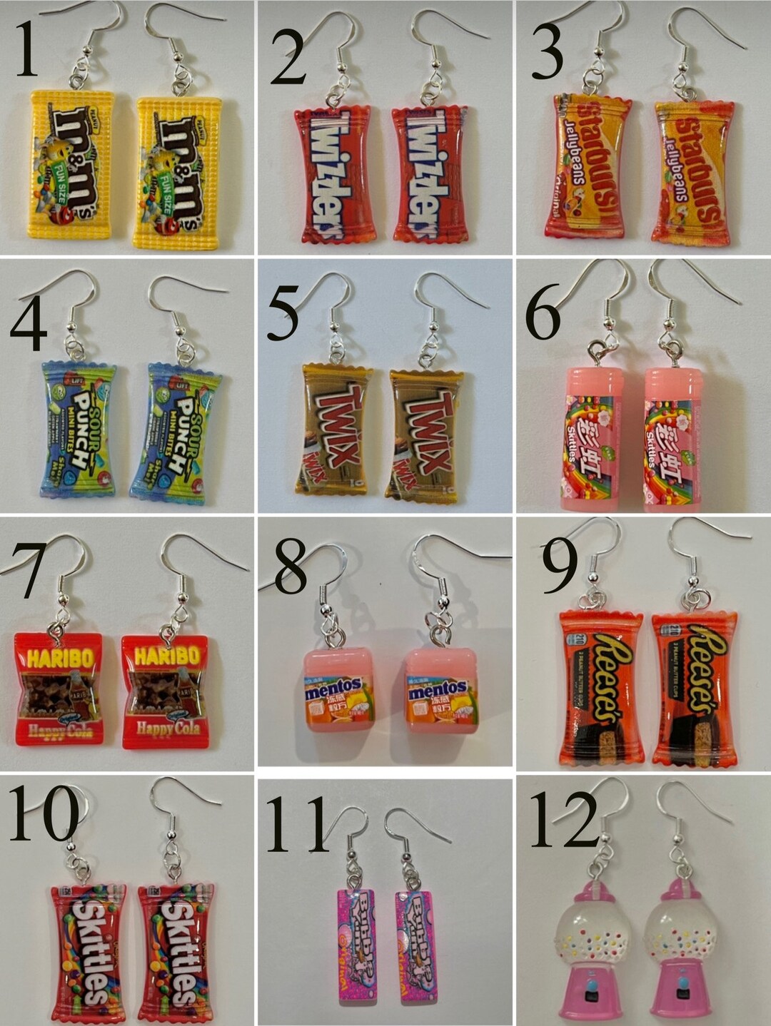 Candy Treat Earrings - Etsy