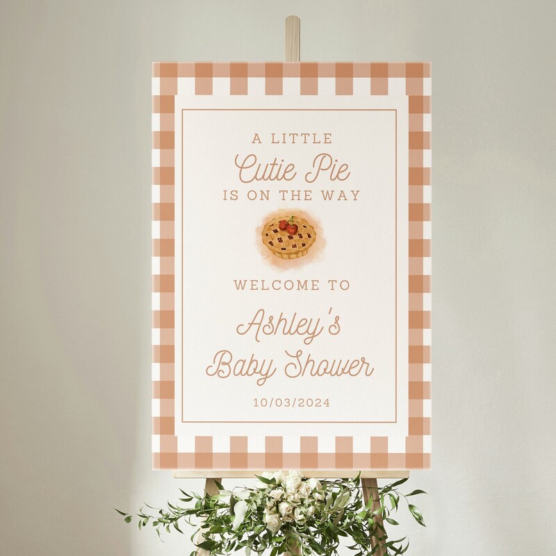 Pie Baby Shower - Etsy