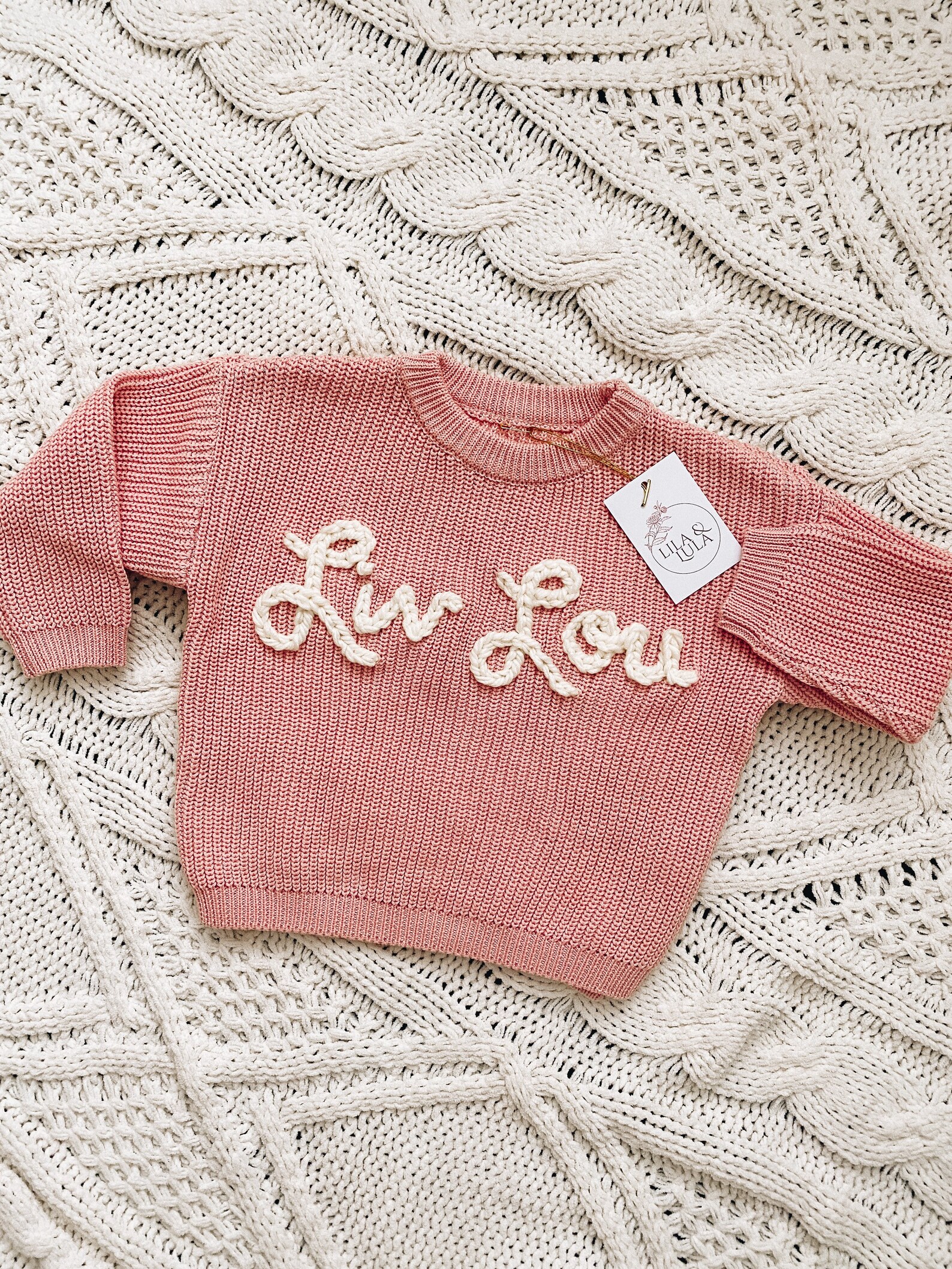 Customizable Embroidered Baby and Toddler Sweater Childrens - Etsy