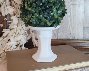 Modern Design Topiary Plant Mantle & Tier Tray Decor Faux Topiary ...