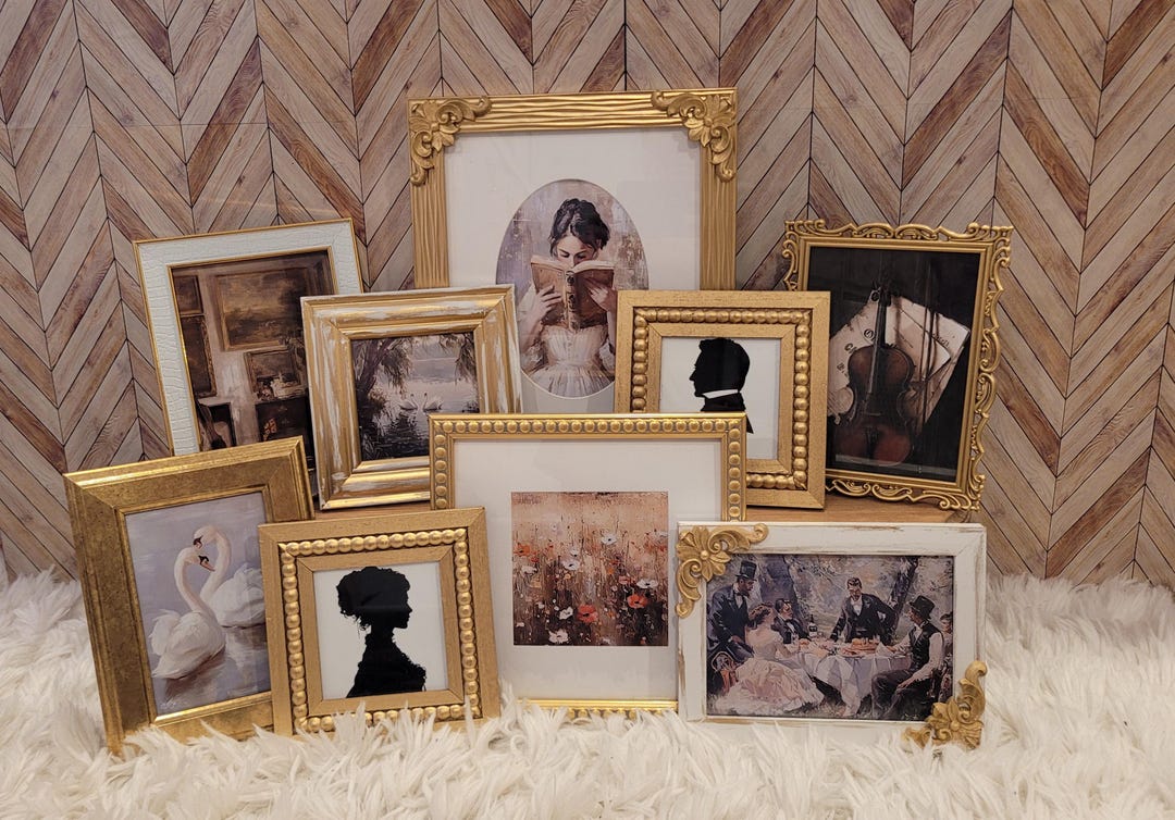 Vintage & Modern | Gold Picture Frames | Gold Ornate Picture Frame ...