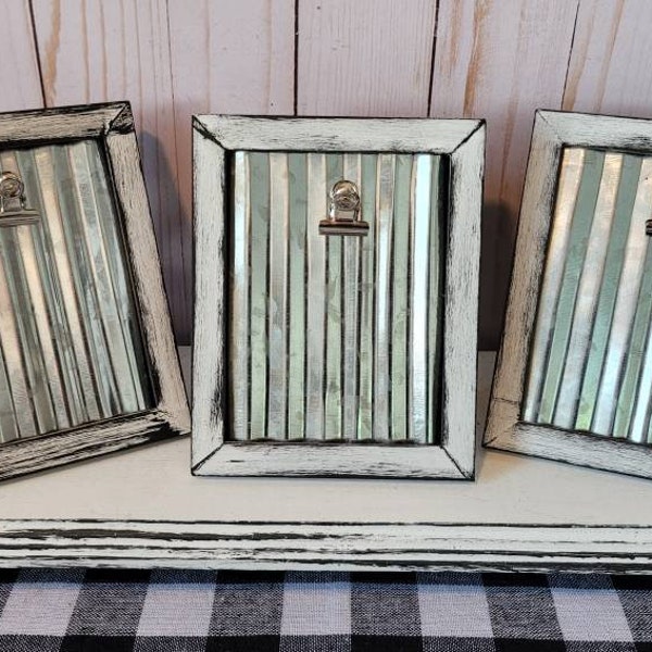 Rustic Farmhouse Picture Frame - Etsy