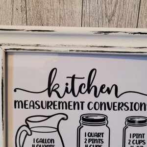 Kitchen Conversion Chart | Tier Tray Decor | Farmhouse Decor ...