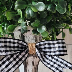 Three Topiary Tier Tray Plant | Faux Greenery Plant | Farmhouse Decor ...